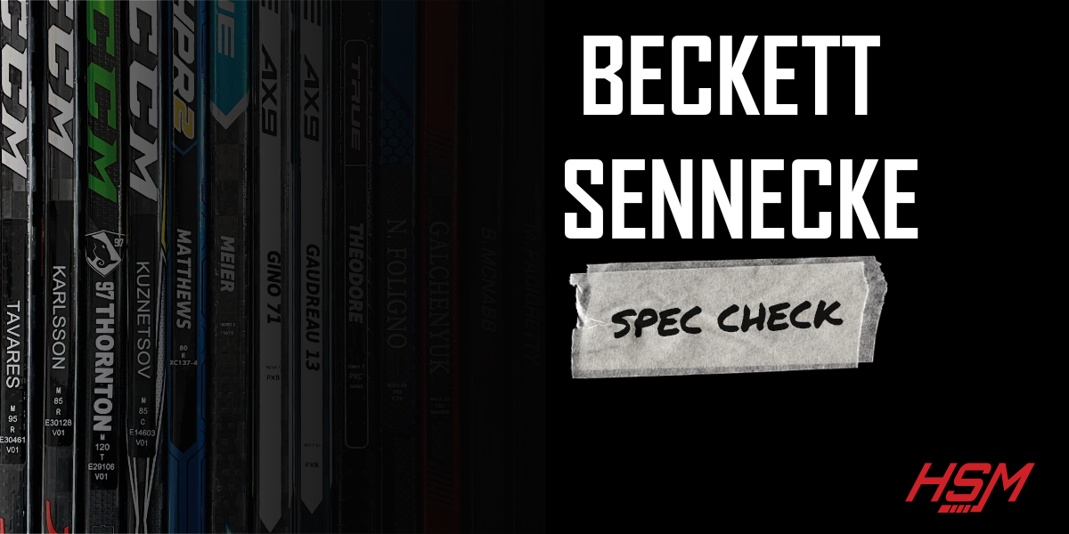 What Stick Does Beckett Sennecke Use? – HockeyStickMan Canada