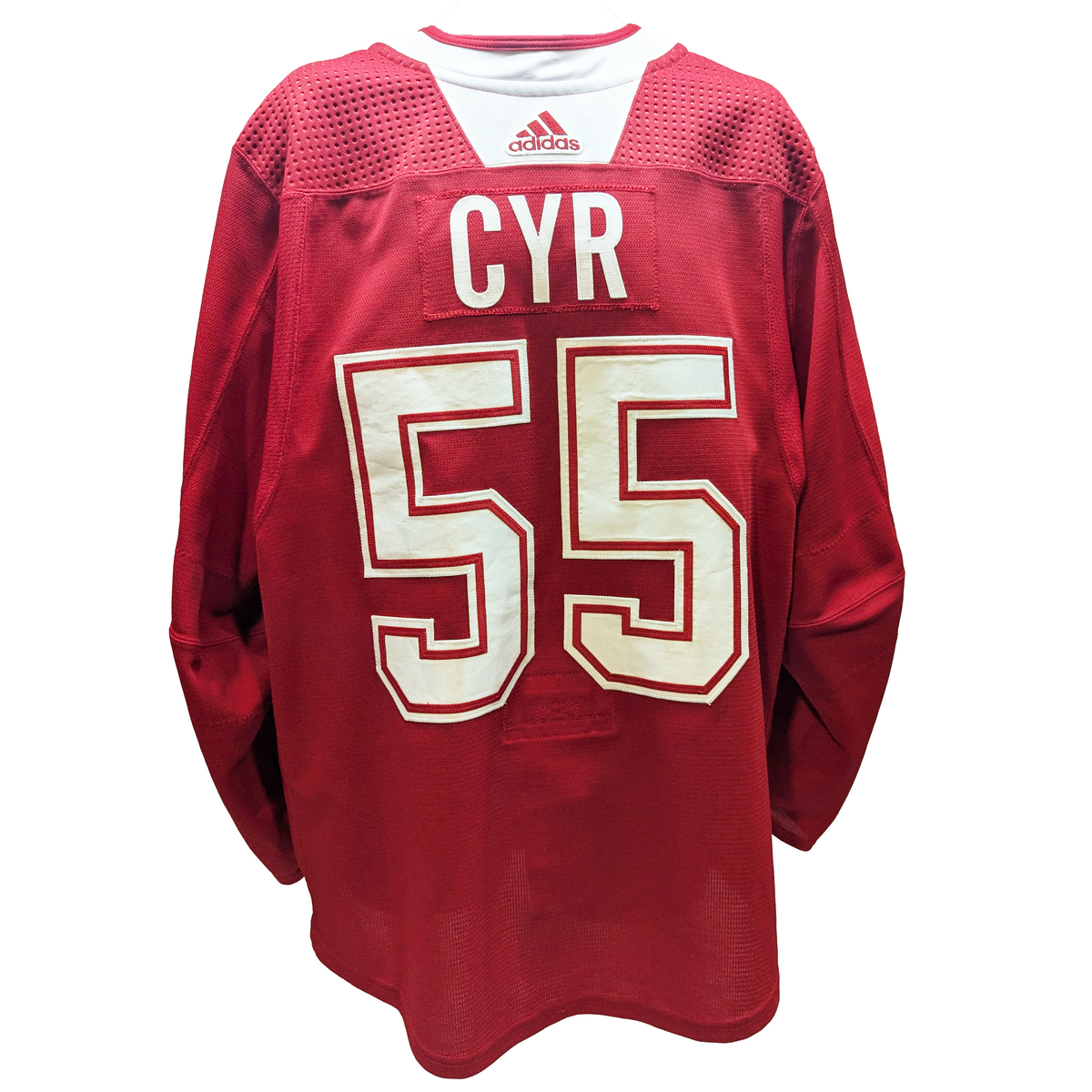 NHL - Used Adidas Montreal Canadiens Practice Jersey (Red ...