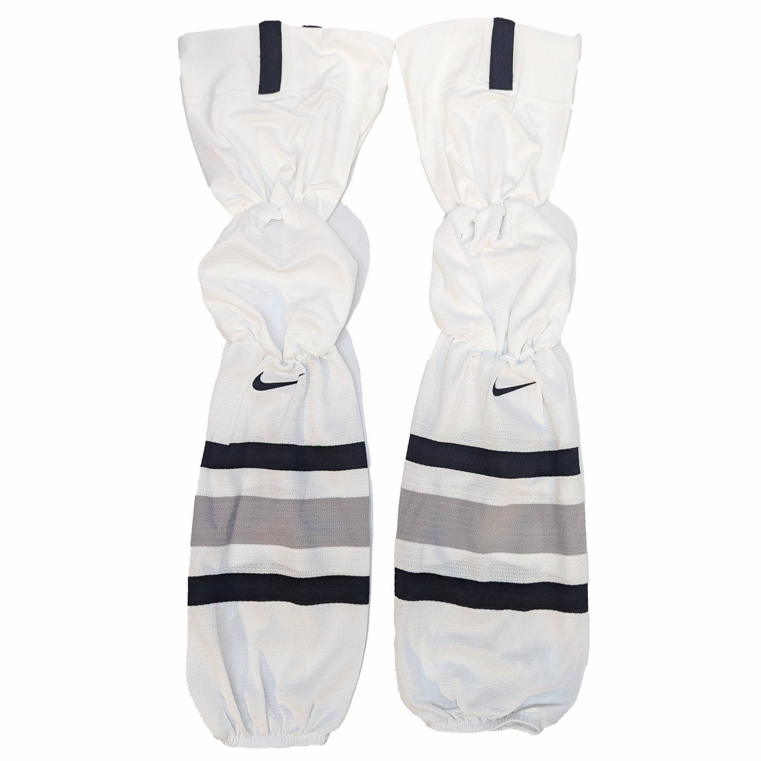 Used - NCAA Nike Hockey Sock (White/Grey/Black) – HockeyStickMan Canada