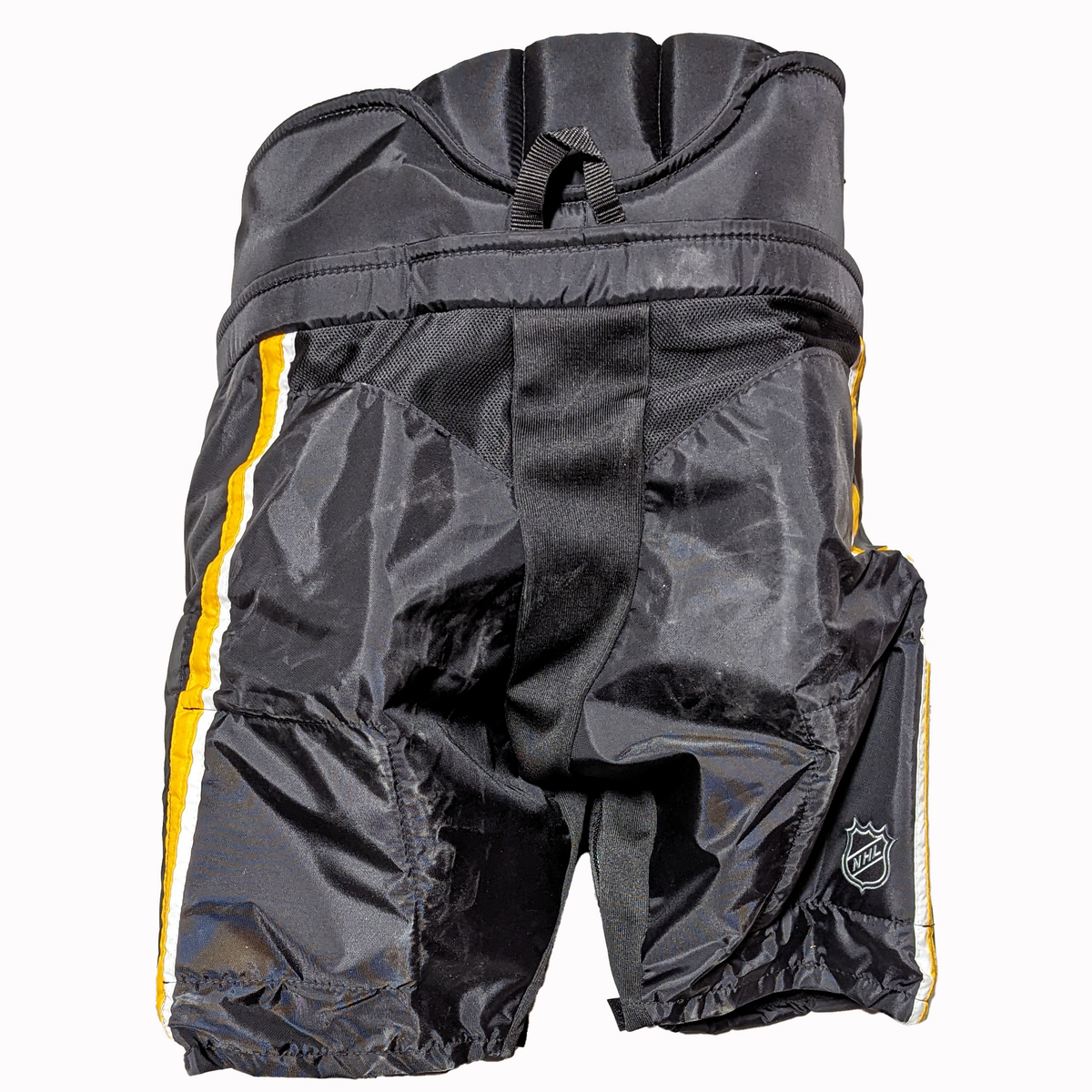 CCM HP52 - NHL Pro Stock Hockey Pants - Calgary Flames - (Black/White ...