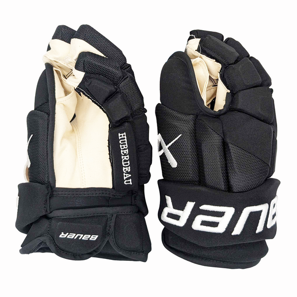 Bauer Hyperlite - NHL Pro Stock Glove - Jonathan Huberdeau (Black ...