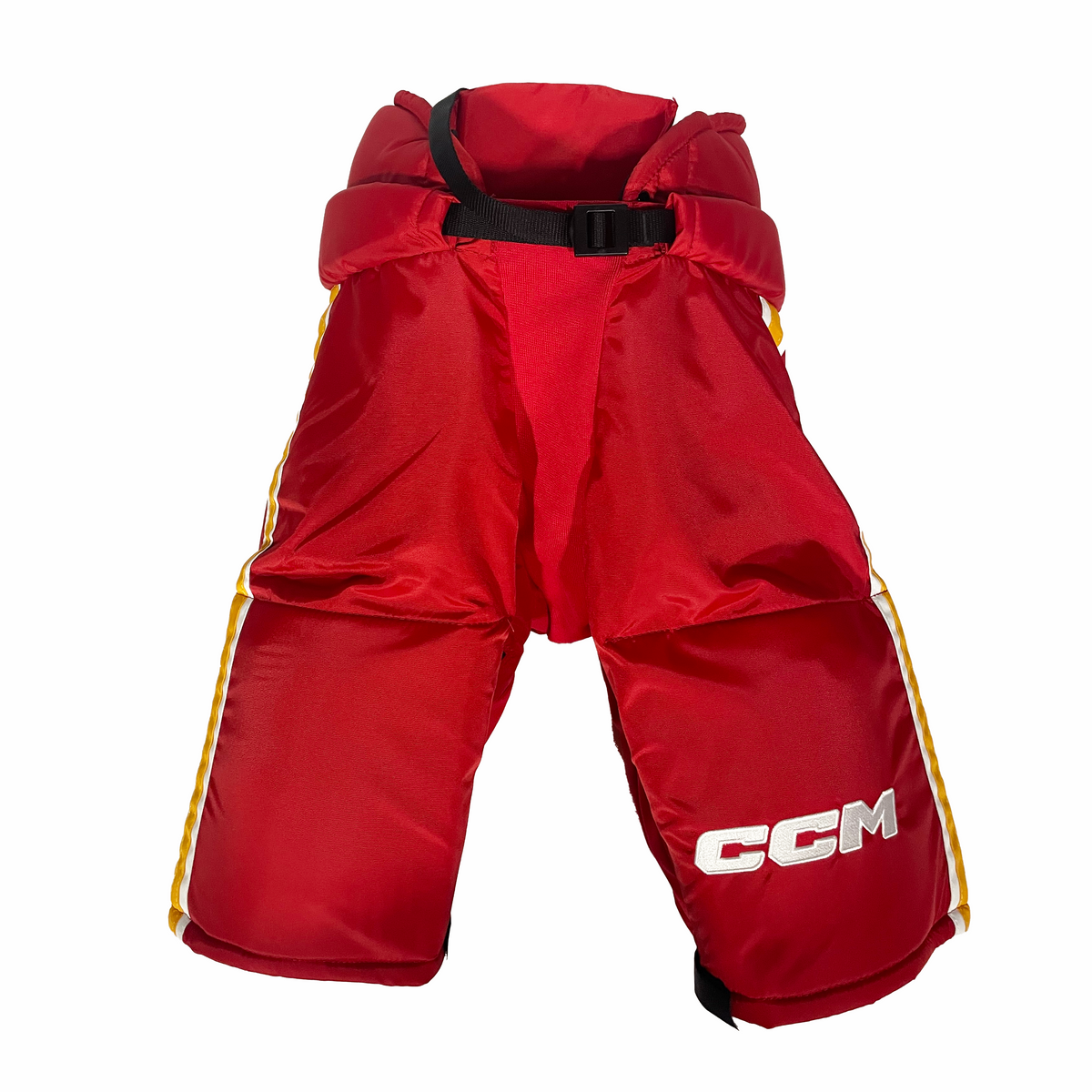 CCM HP70 - NHL Pro Stock Hockey Pant - Calgary Flames (Red/Yellow/Whit ...