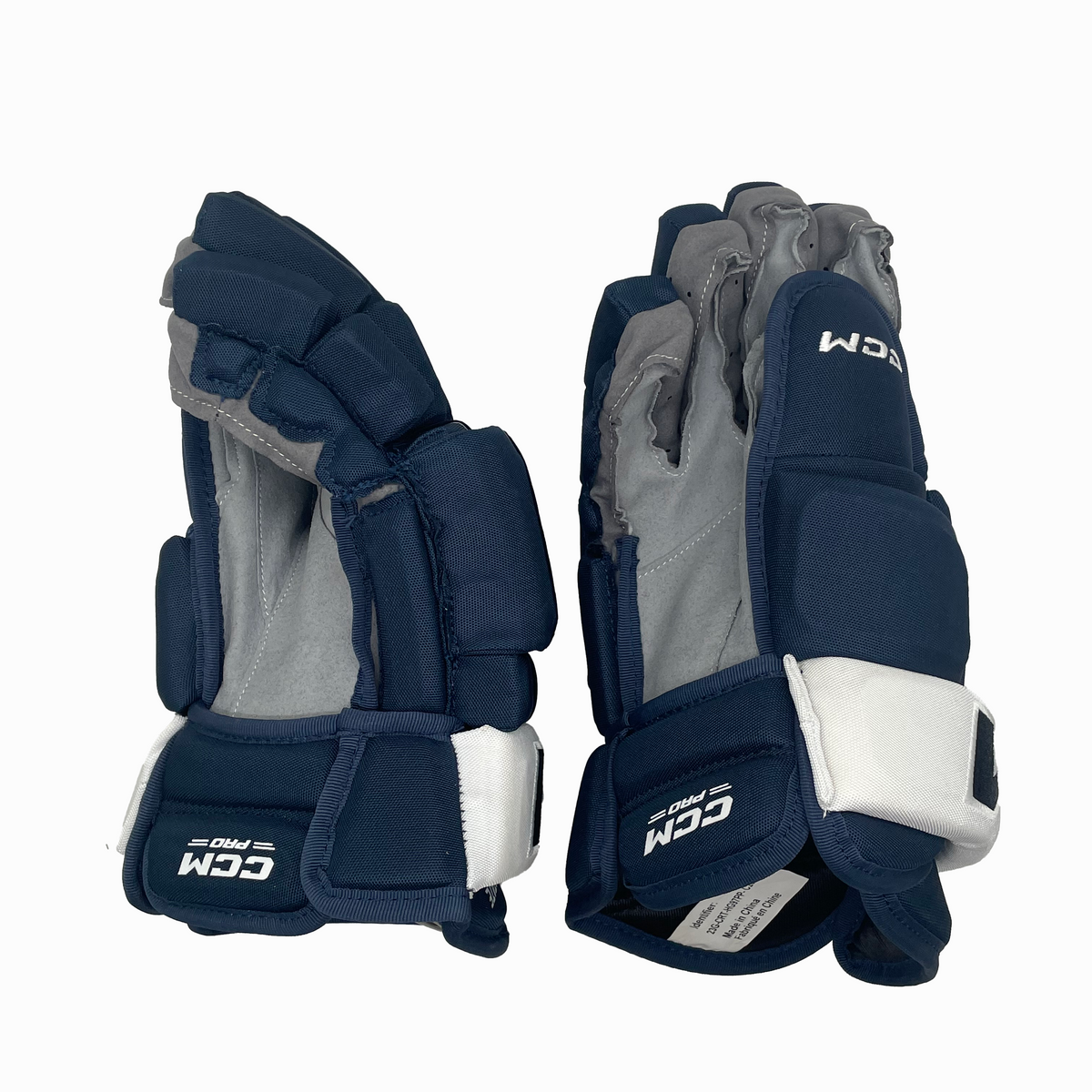 CCM HG97PP - NCAA Pro Stock Glove (Navy/White) – HockeyStickMan Canada