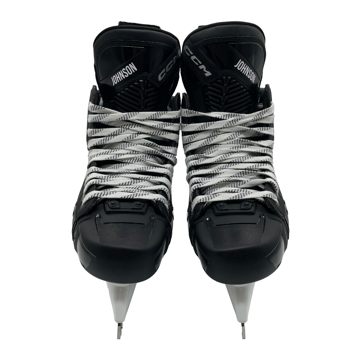 CCM Jetspeed FT6 Pro - Pro Stock Hockey Skates - Size 7W (Baby Blue/Ye ...