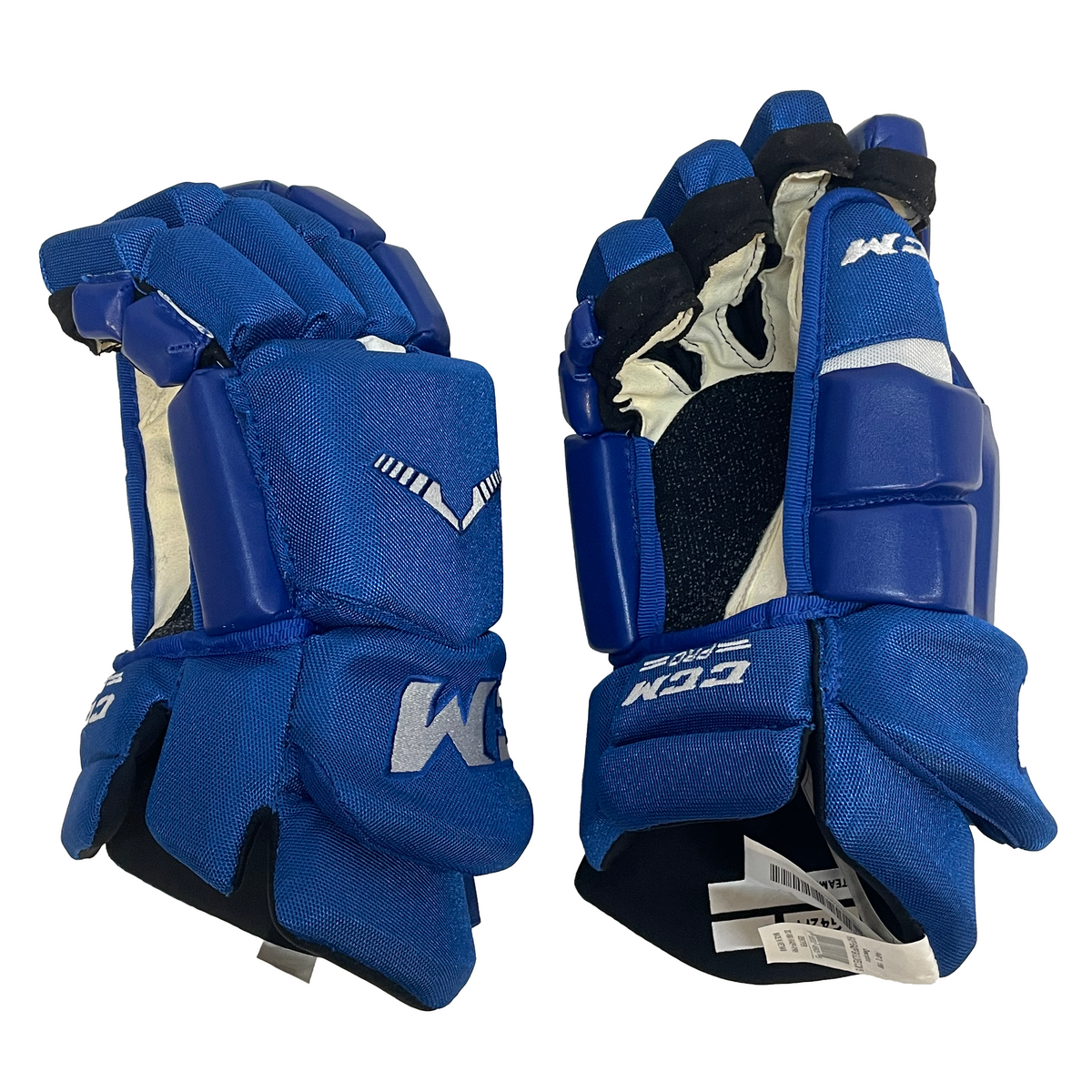 CCM HG42PP - WHL Pro Stock Glove (Blue) – HockeyStickMan Canada