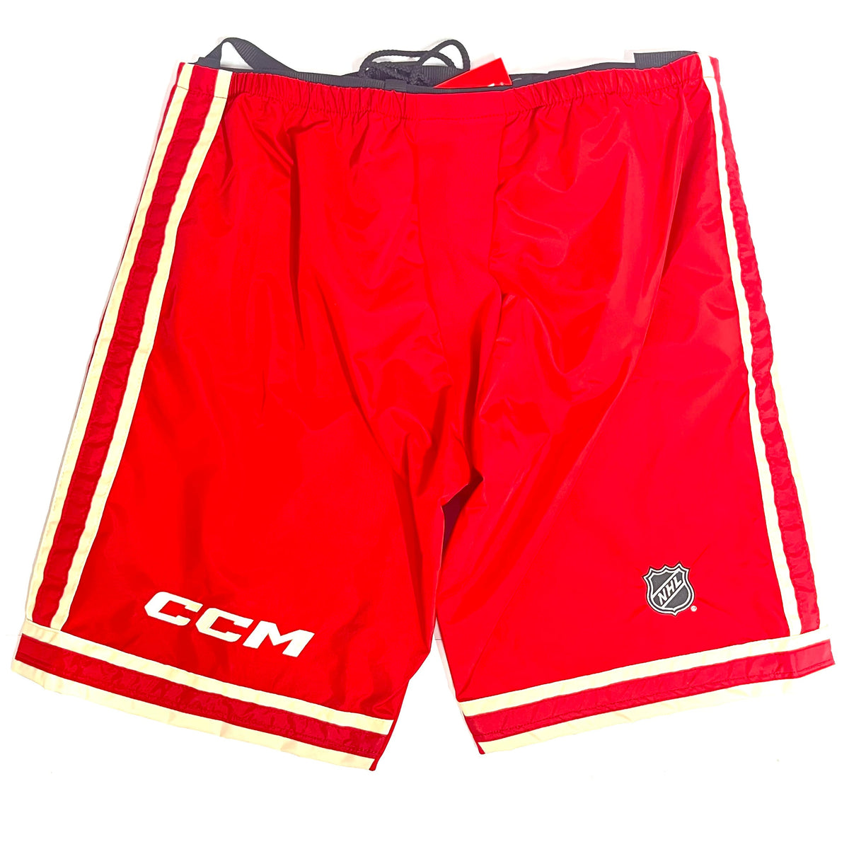 CCM PP10 - New NHL Pro Stock Pant Shell - Calgary Flames (Red/White ...