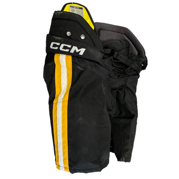 CCM HPTK - Used Pro Stock Hockey Pants (Black/Yellow) – HockeyStickMan ...