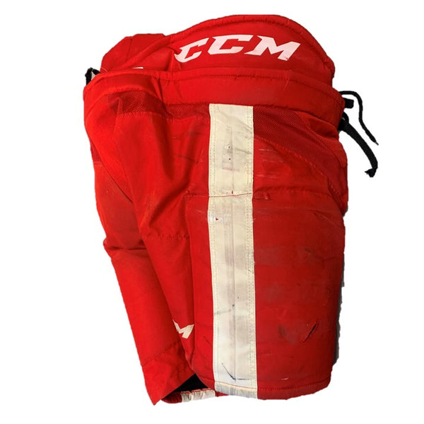CCM HP31 - Used Pro Stock Hockey Pants (Red/White) – HockeyStickMan Canada