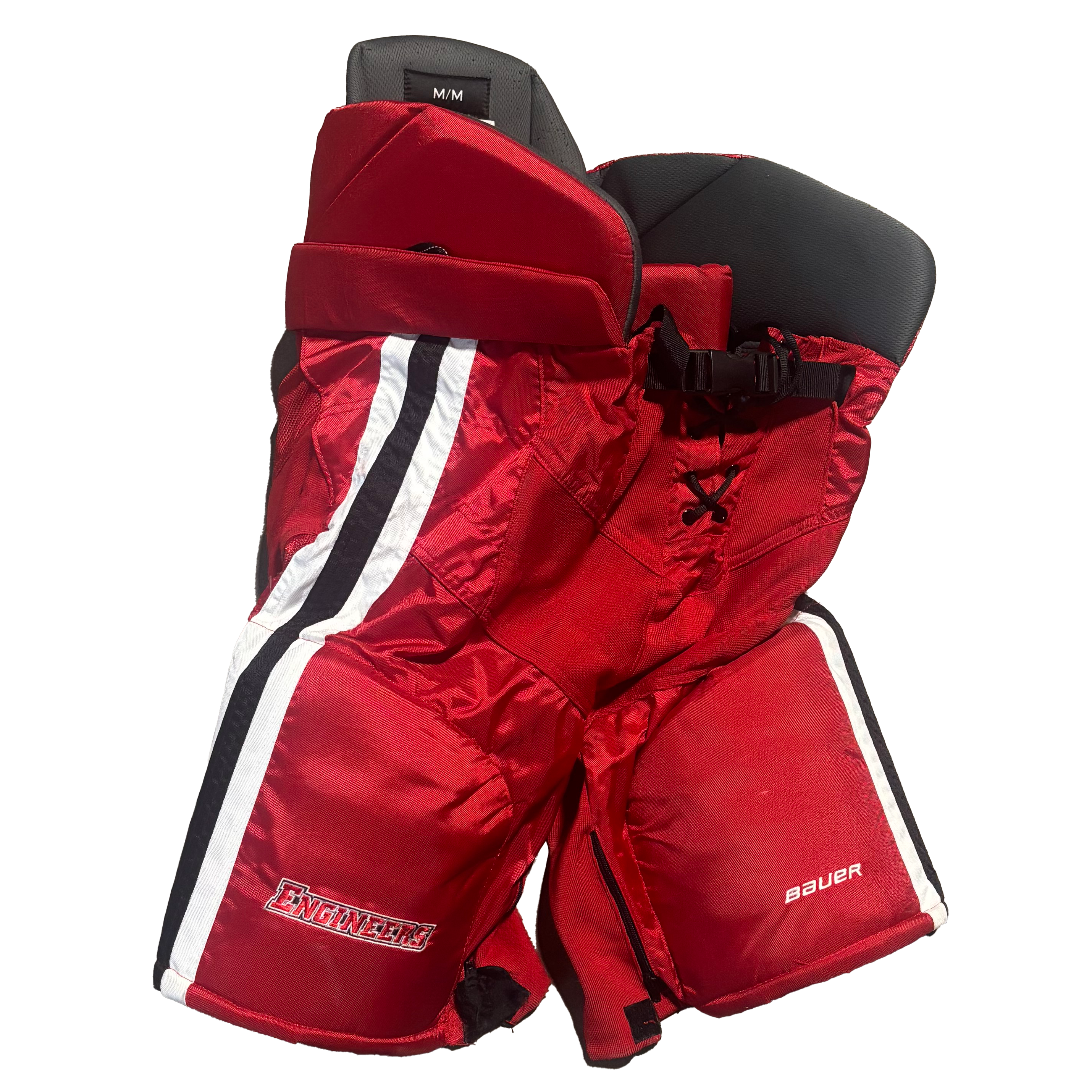 Bauer Nexus - Used NCAA Pro Stock Hockey Pants (Red/White/Black)
