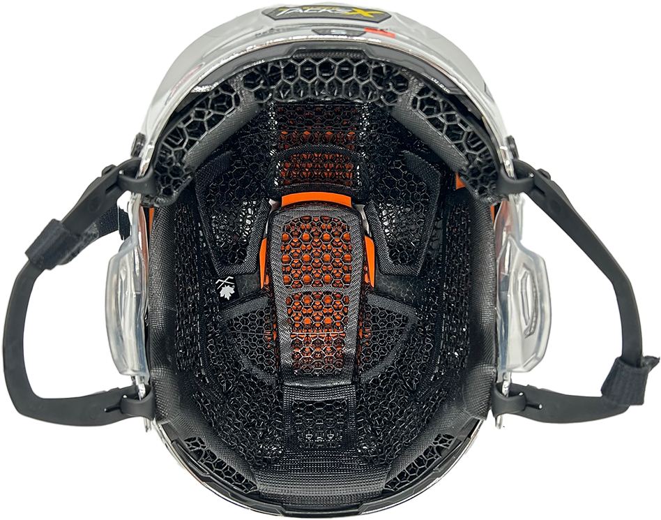 CCM Super Tacks X - Hockey Helmet (Chrome) – HockeyStickMan Canada