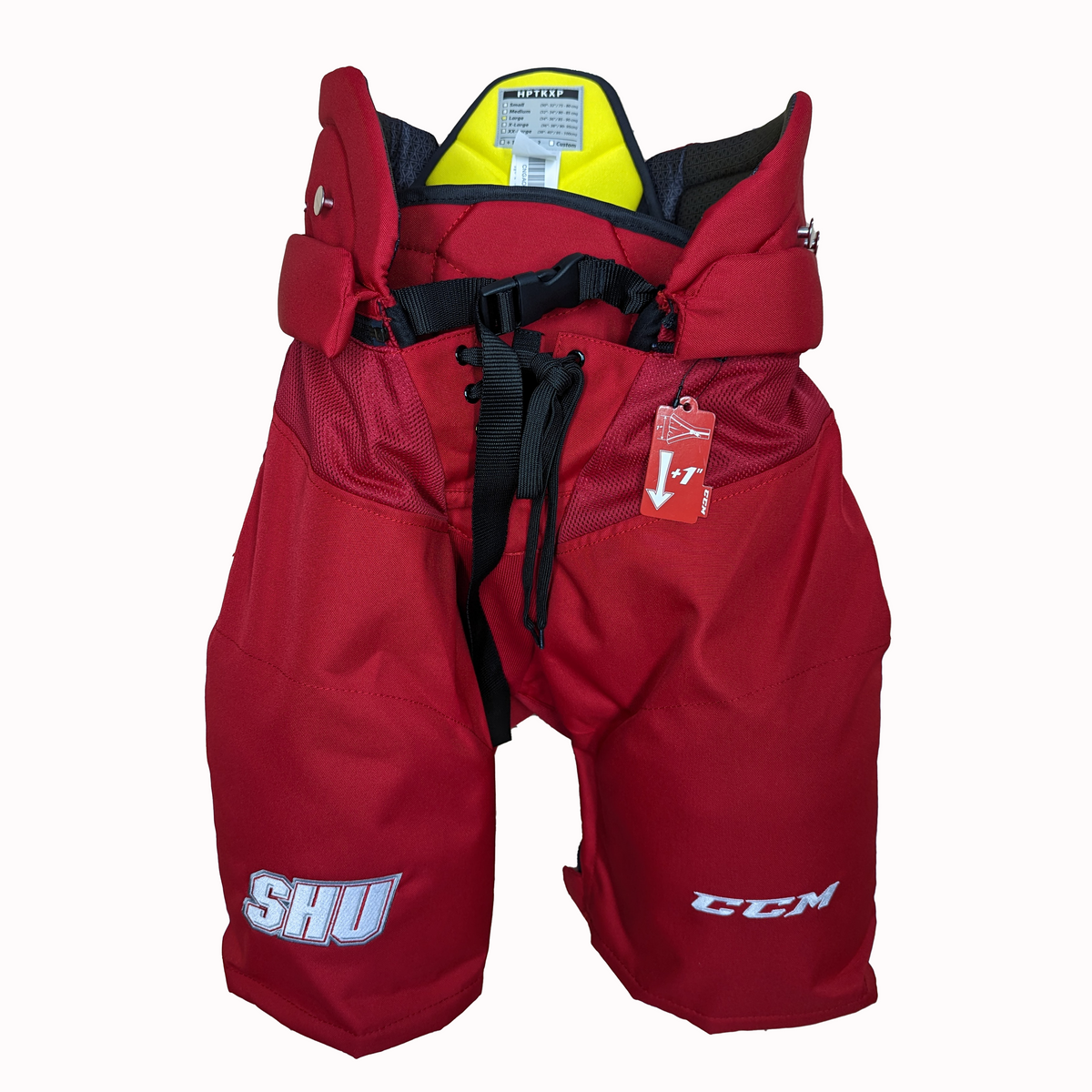 CCM HPTKXP - NCAA Pro Stock Hockey Pants (Red/White) – HockeyStickMan ...